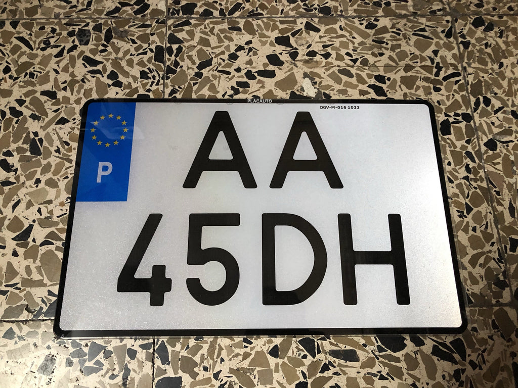 Nova Matricula 2020 decreto-lei n.º 2/2020 novas matriculas acrílicas ...